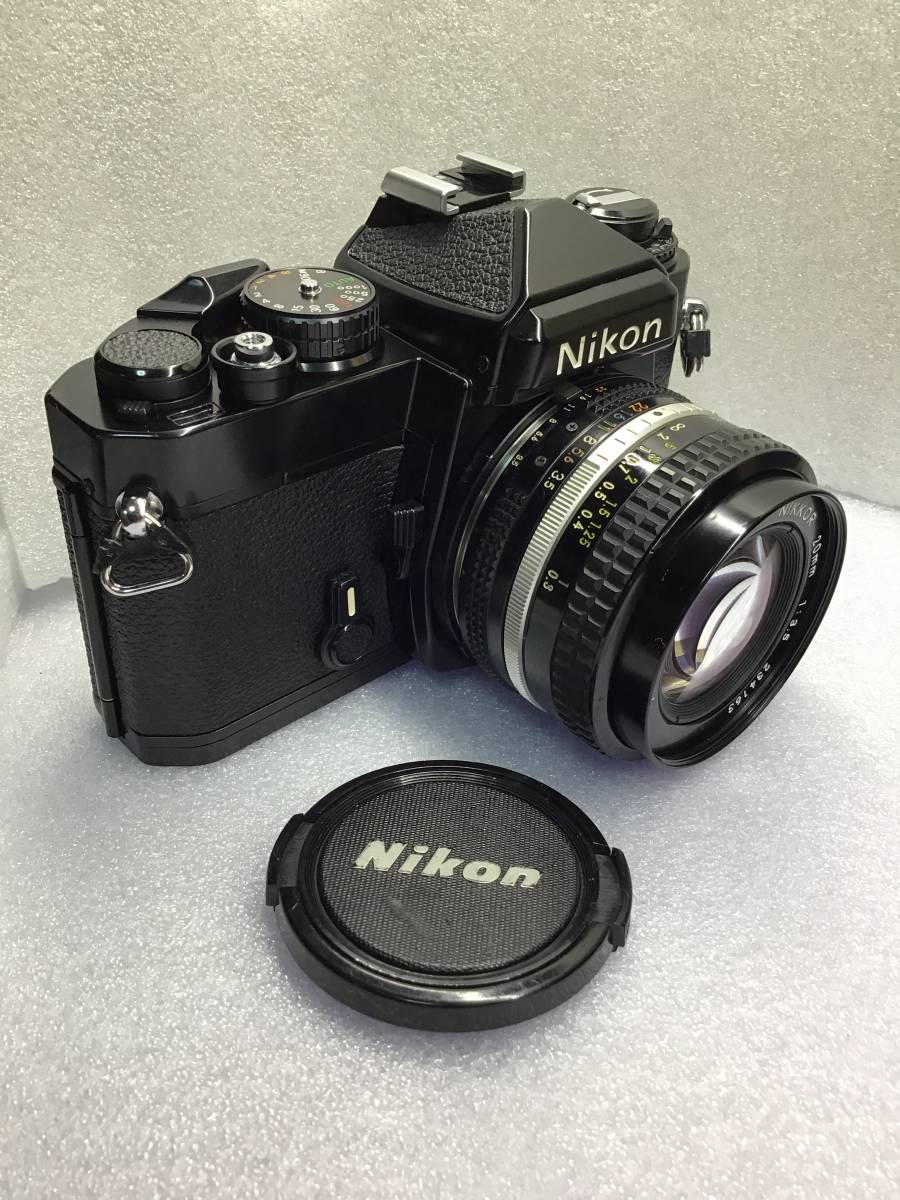 Yahoo!オークション - Nikon FE + Nikon Ai-S NIKKOR 20mm 1 3.5 MADE ...