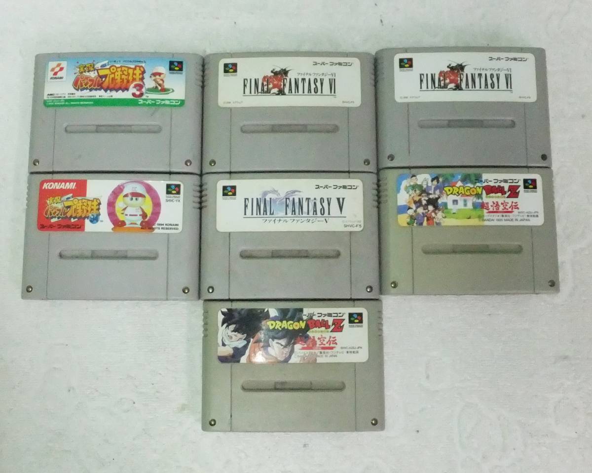 Yahoo!オークション - SFC スーパーファミコンソフト まとめて70本セッ...