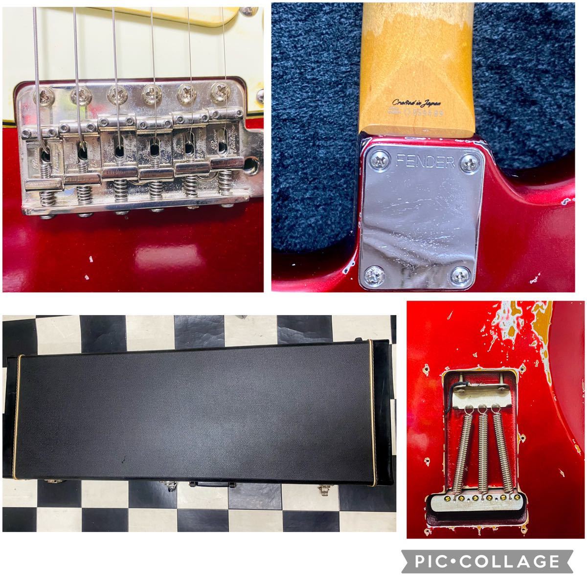 Fender JAPAN ST62 マルチレイヤー レリック キャンディー Fender JAPAN ST62 マルチレイヤー レリック キャンディー