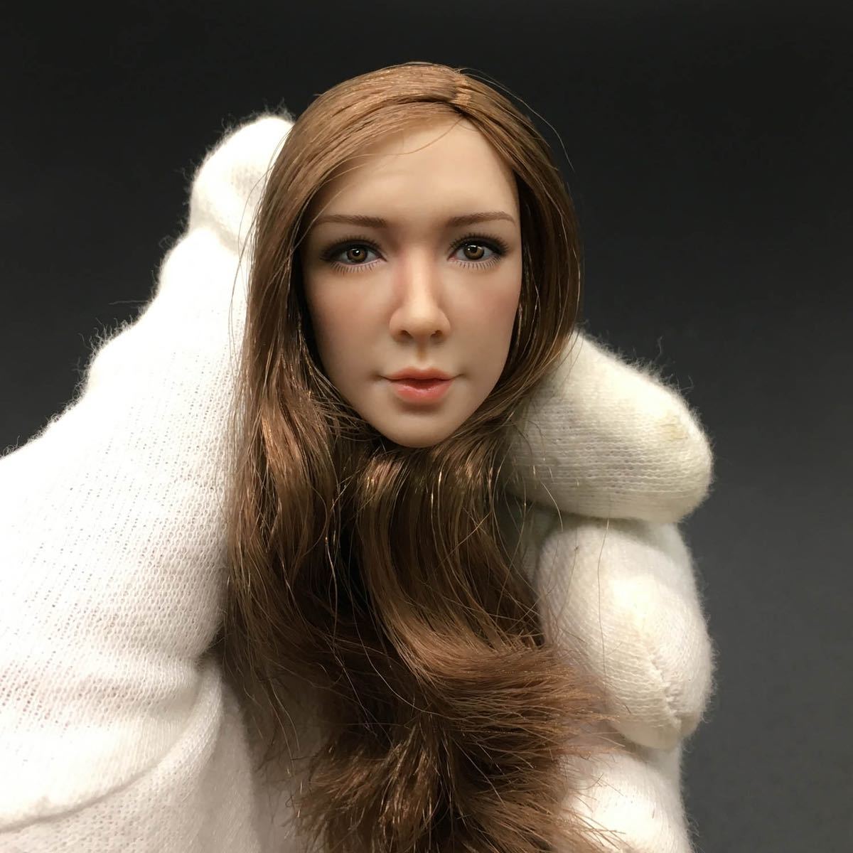 Yahoo!オークション - B64 1/6 フィギュア ヘッド 女性ヘッド 希少品 1...