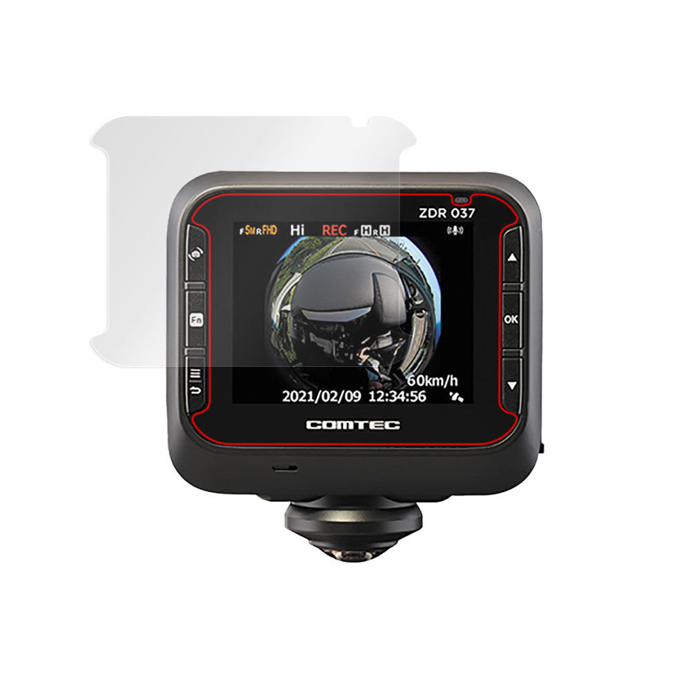 Yahoo!オークション - COMTEC ドライブレコーダー ZDR037 保護 フィル...