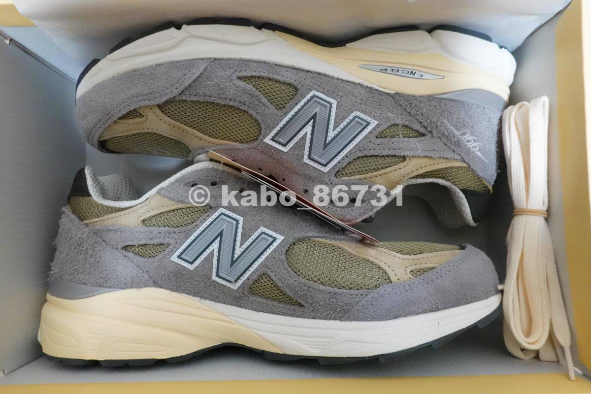 Yahoo!オークション - 【新品正規品】New Balance M990 TG3 Grey 27.0c...