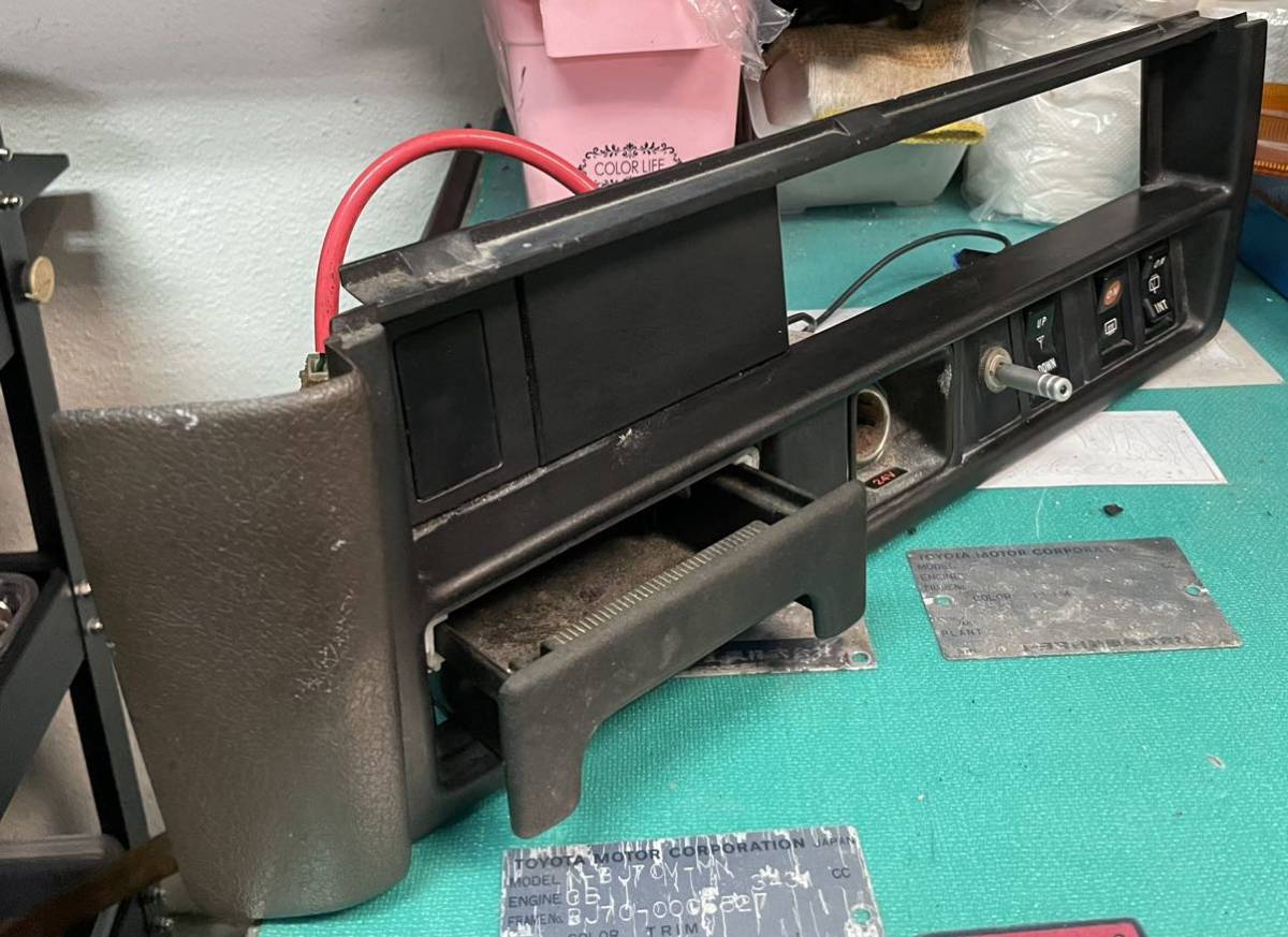 Yahoo!オークション - ランクル60 HJ6# 純正センターパネル 24vトヨタ...