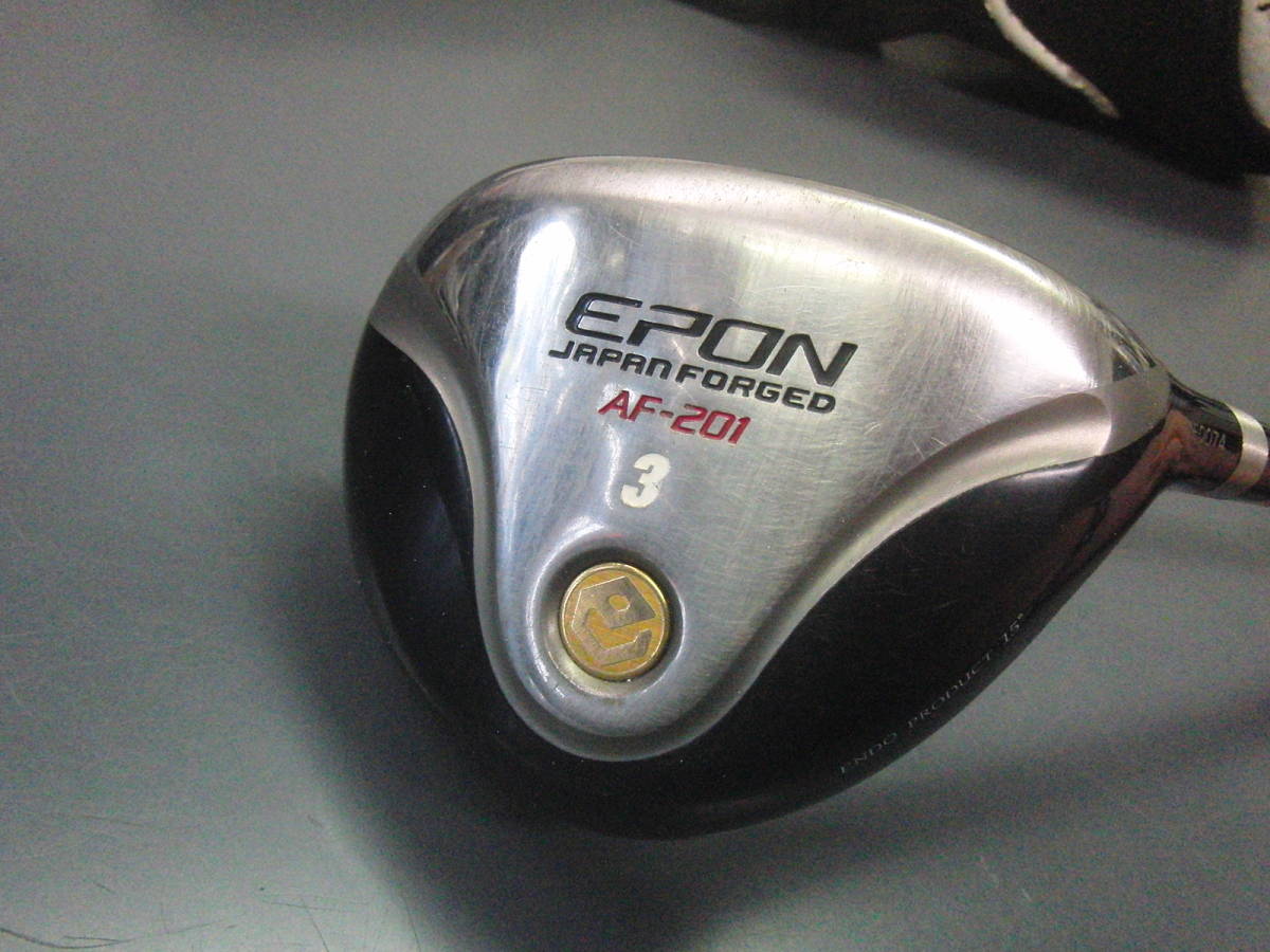 Yahoo!オークション - エポンゴルフ AF-201 3w 15° NGS MachLine FW65...