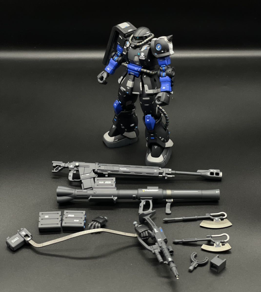 HG ORIGIN 1/144 ザクⅡ C-6/R6型 塗装済完成品 改修 全 HG ORIGIN 1/144 ザクⅡ C-6/R6型 塗装済完成品 改修 全