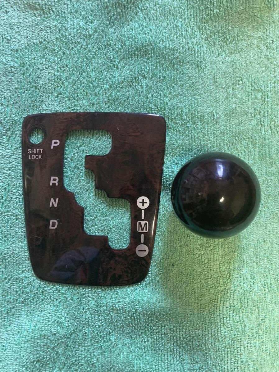 Yahoo!オークション - l880k コペン オプション ウッドシフトノブ&シフ...