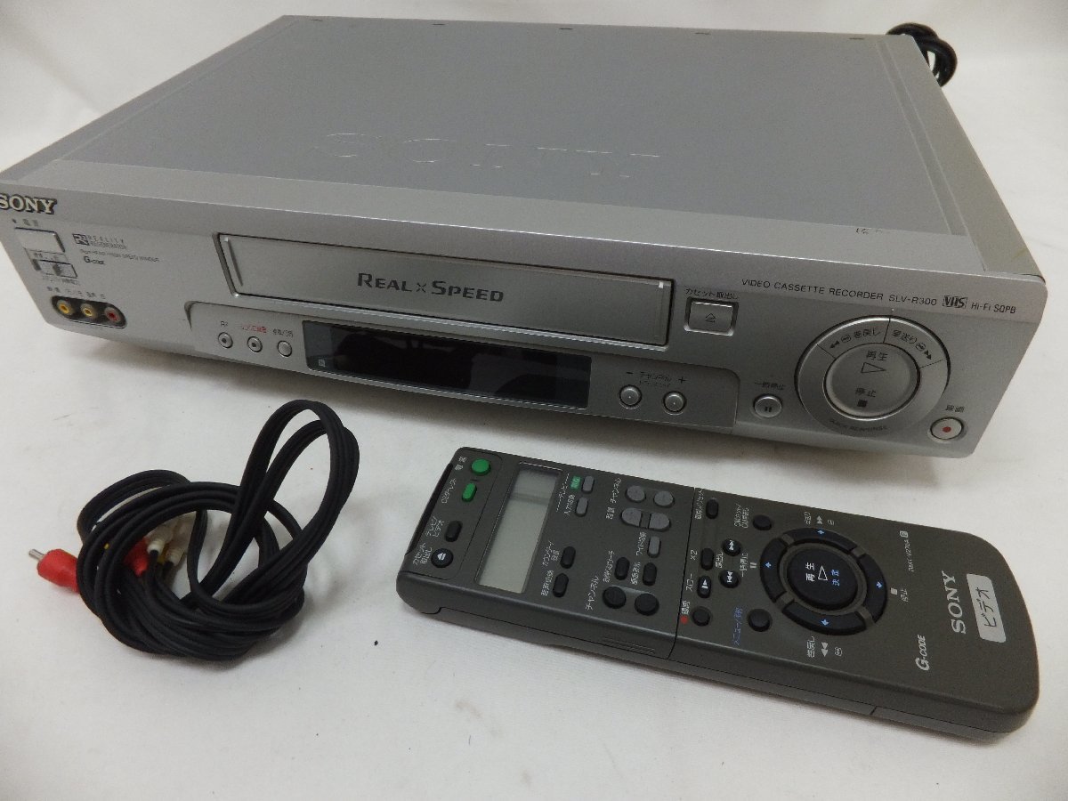 Yahoo オークション ‡sony ソニー Real Speed Vhsビデオデッキ Slv R