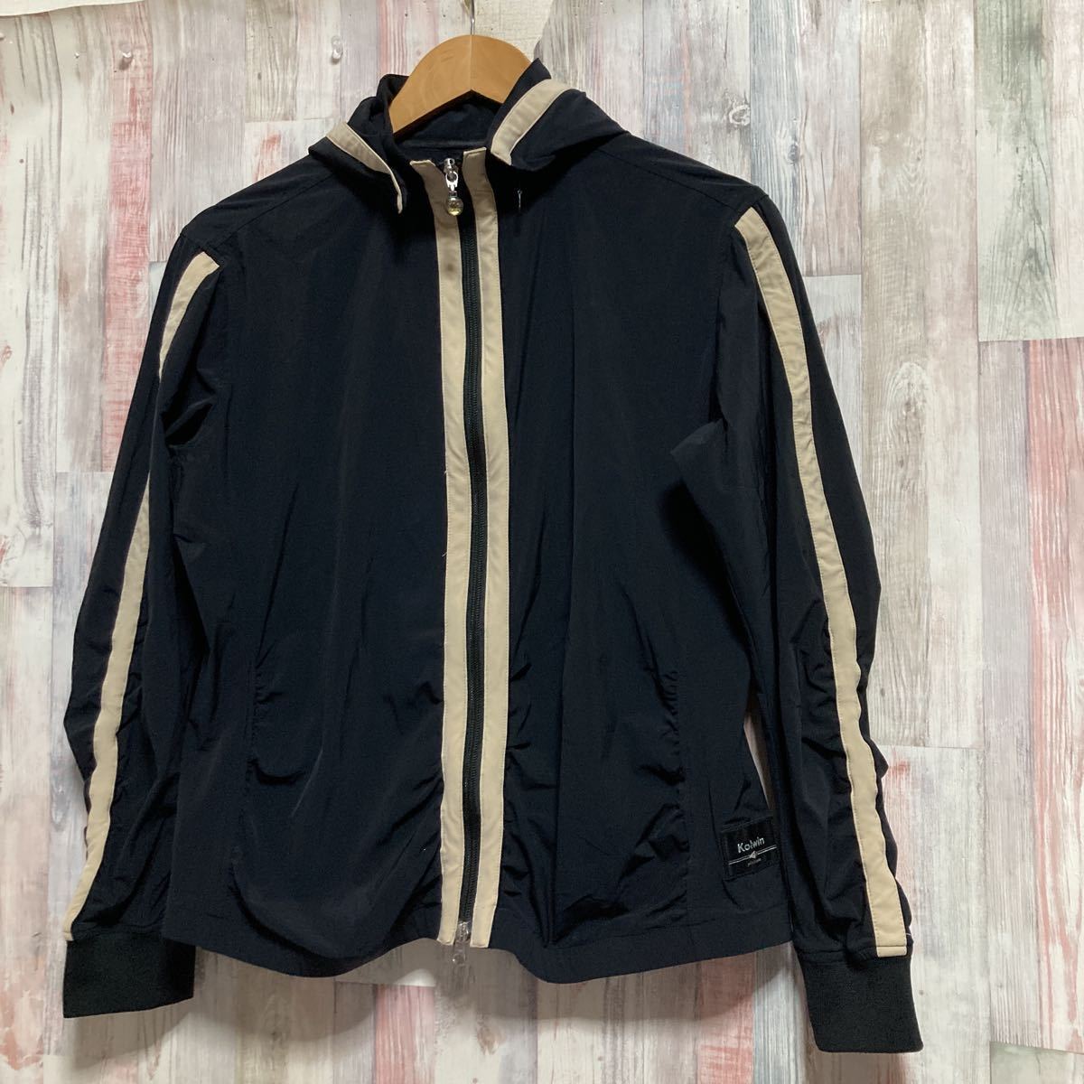 Yahoo!オークション - kolwin コルウィン ブルゾン size L ブラック レ...