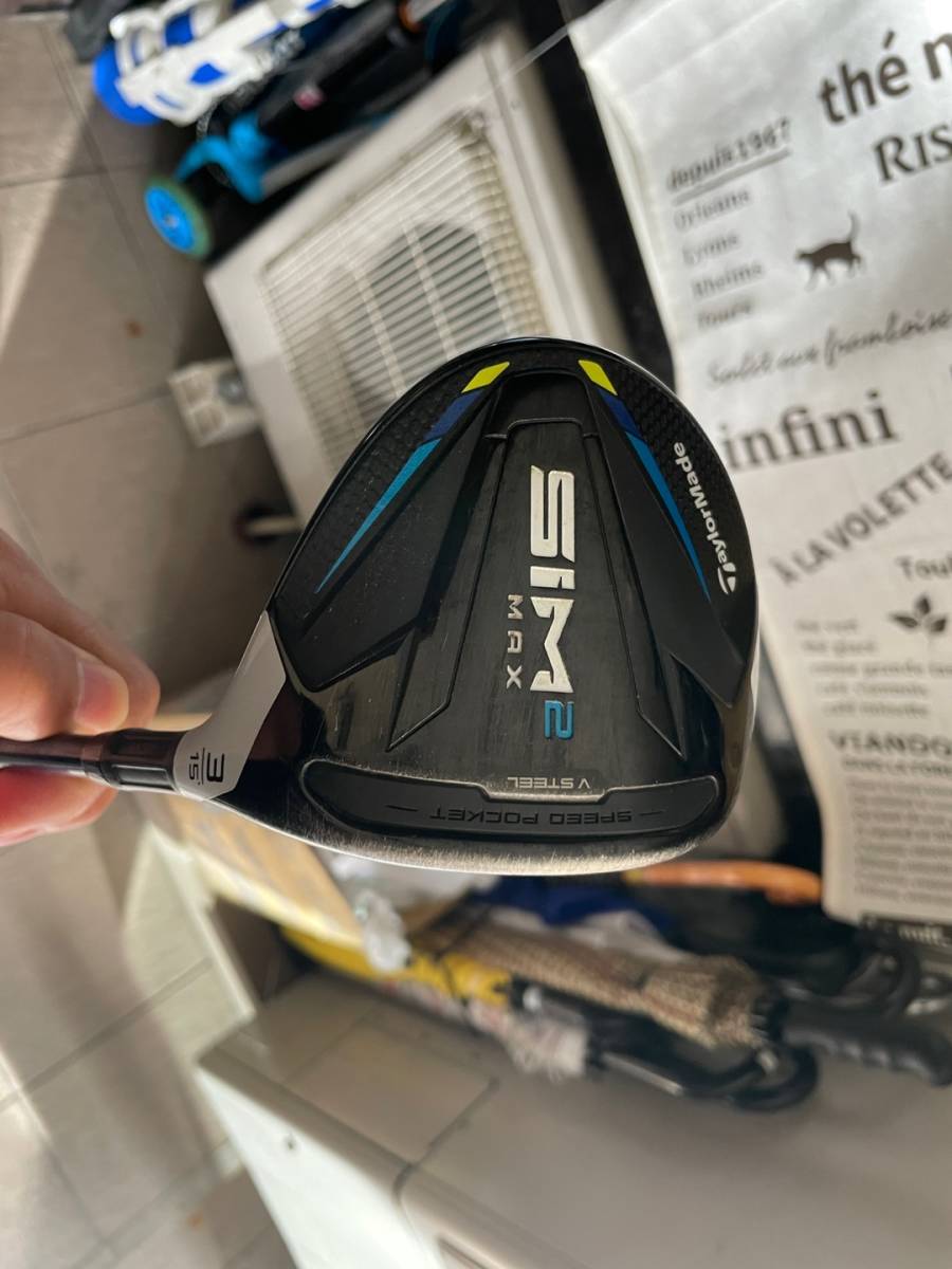 Yahoo!オークション - テーラーメイド SIM2 MAX 3W 15° シャフト VENT...