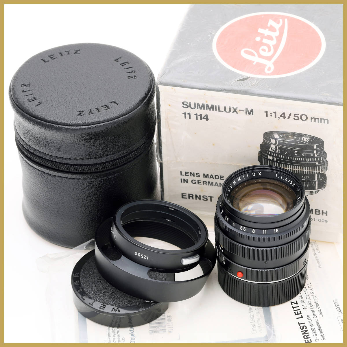 ライカ Leica ズミルックス Summilux F1 4 50mm Mマウント 第2世代 2nd Leitz ライツ ライカ |売買された