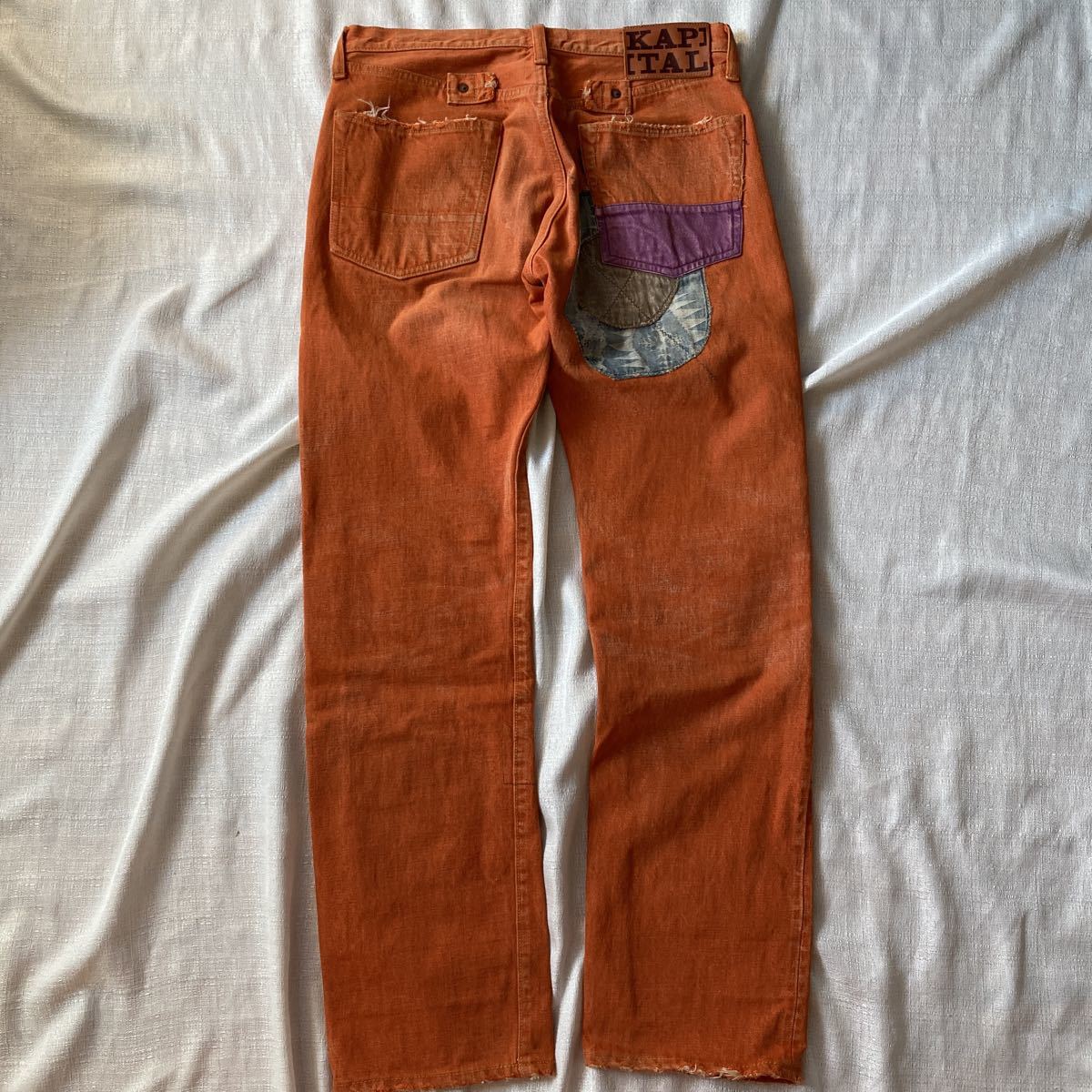 KAPITAL キャピタル カントリー パッチワーク デニム パンツ KAPITAL キャピタル カントリー パッチワーク デニム パンツ