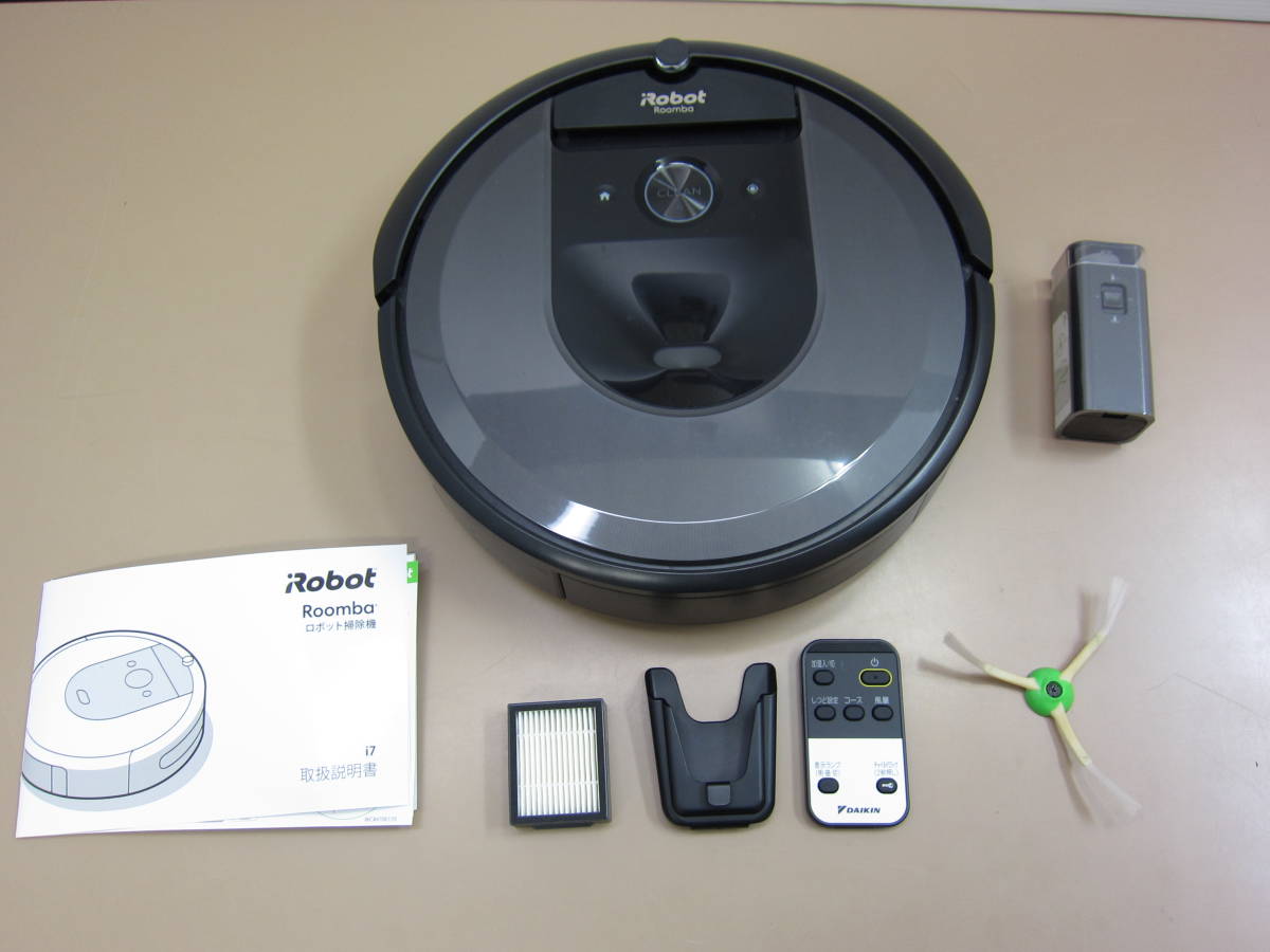 Yahoo!オークション - K103[10](掃除機) ジャンク品 Robot Roomba i7 ...