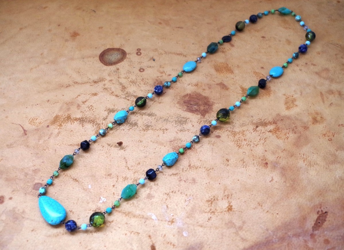 Yahoo!オークション - 送料無料 フルラ/FULRA『カラフルストーンネッ...