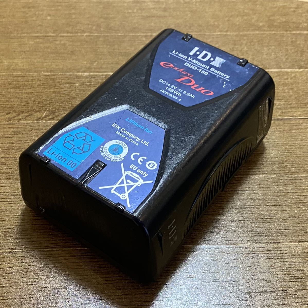 Yahoo!オークション - 【ジャンク】 IDX DUO-150 業務用 Vマウントバッ...