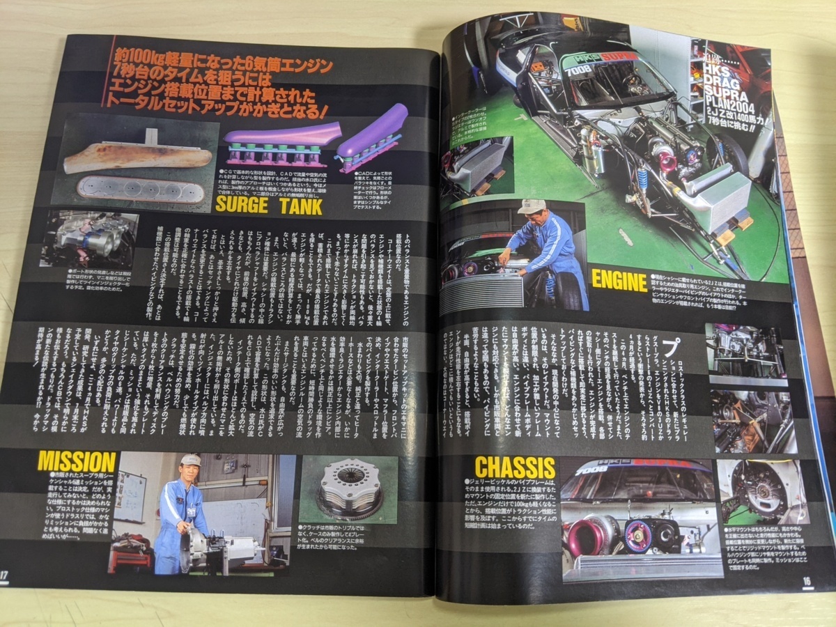 Yahoo!オークション - CARBOY/カーボーイ 2004.7 八重洲出版/HKSドラッ...