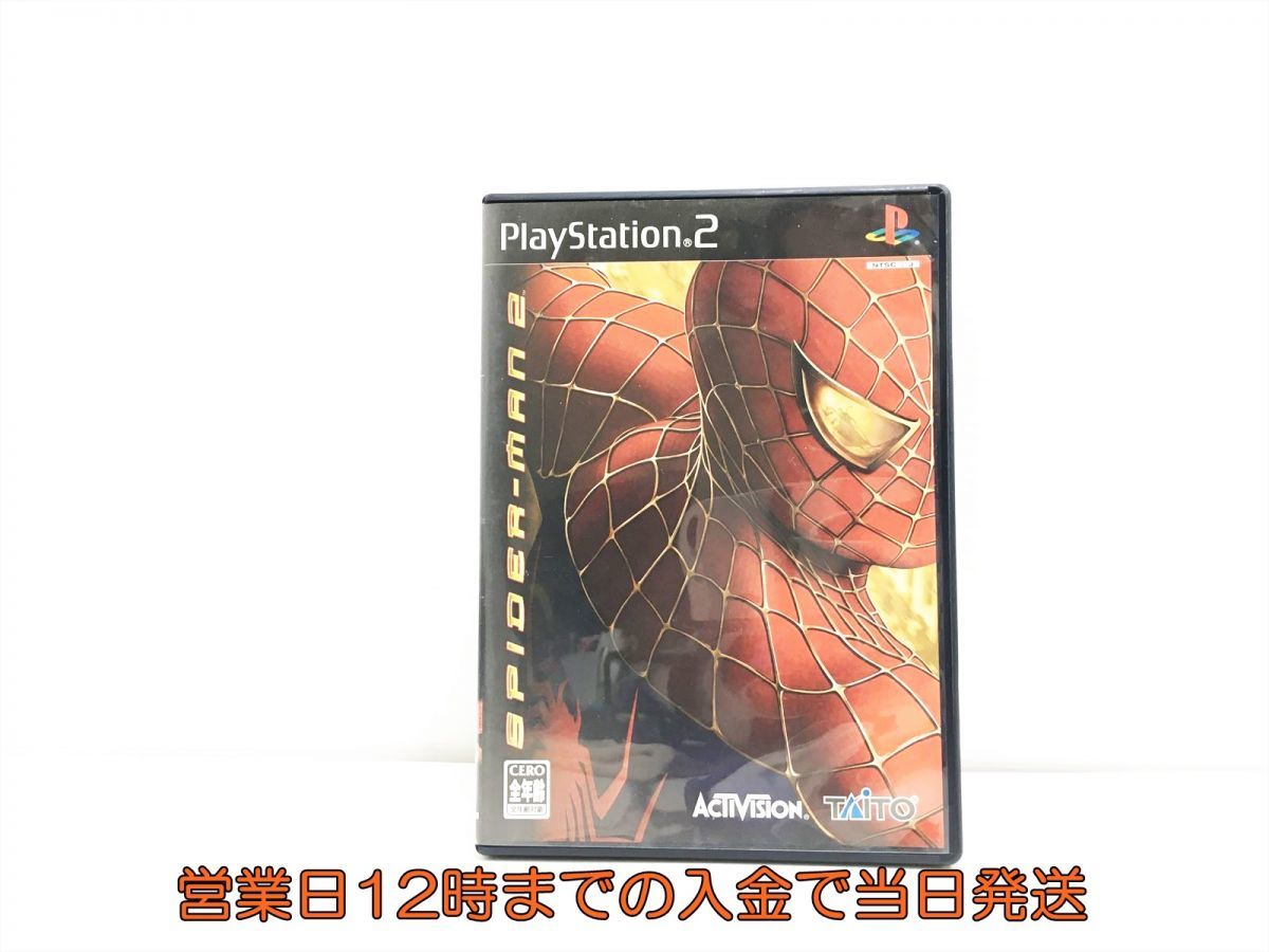 Yahoo オークション Ps2 スパイダーマン2 ゲームソフト 1a0013 394kn G1