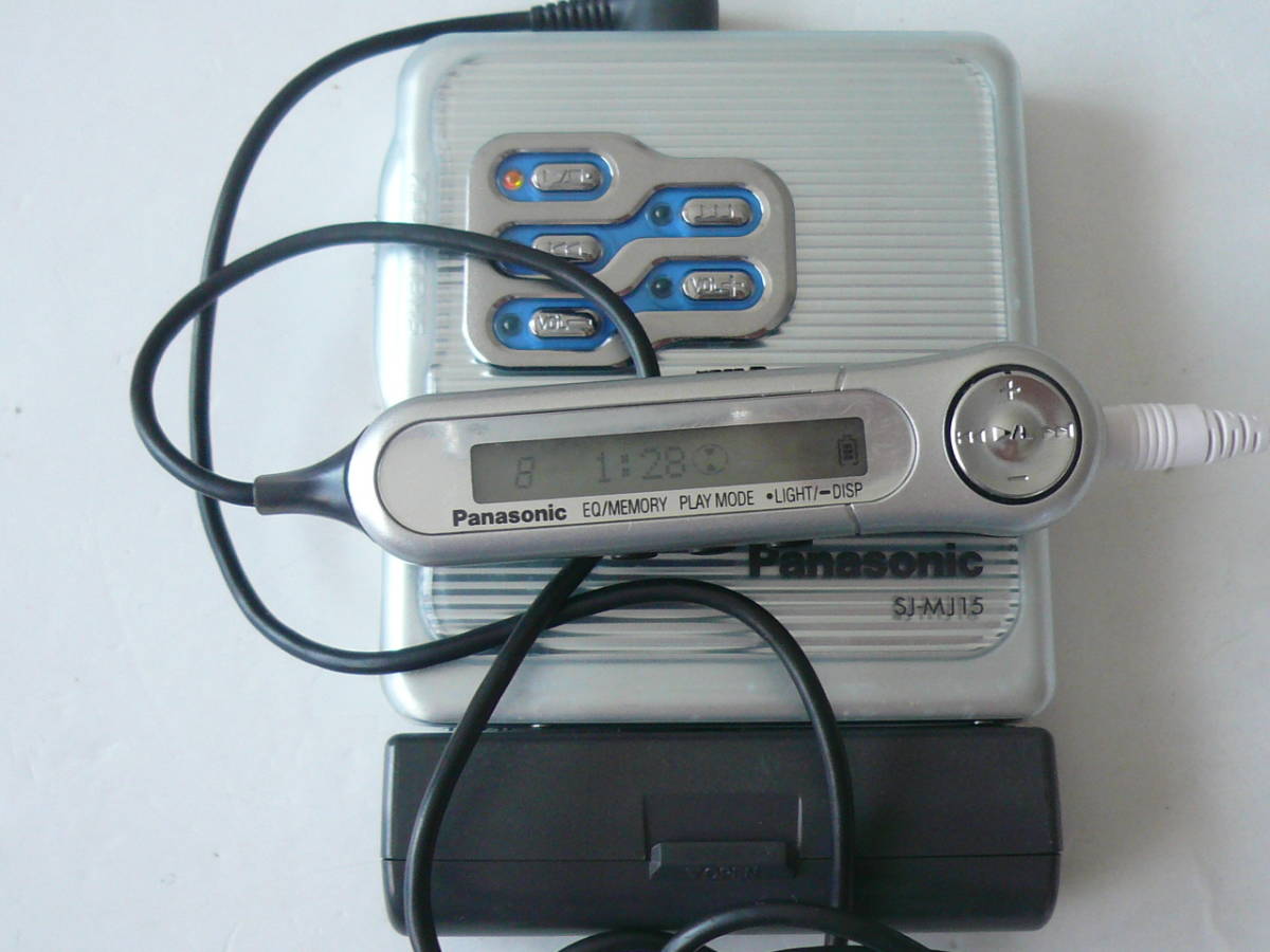 Yahoo オークション Panasonic パナソニック Mdプレーヤー Sj Mj15 M