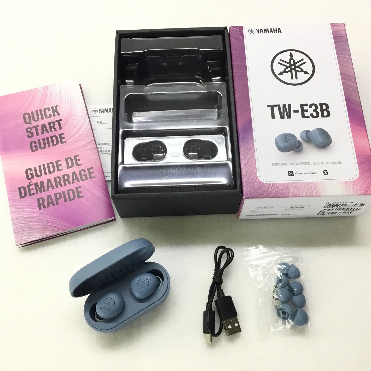 Yahoo!オークション - YAMAHA (ヤマハ) ワイヤレスイヤホン TW-E3B ス...