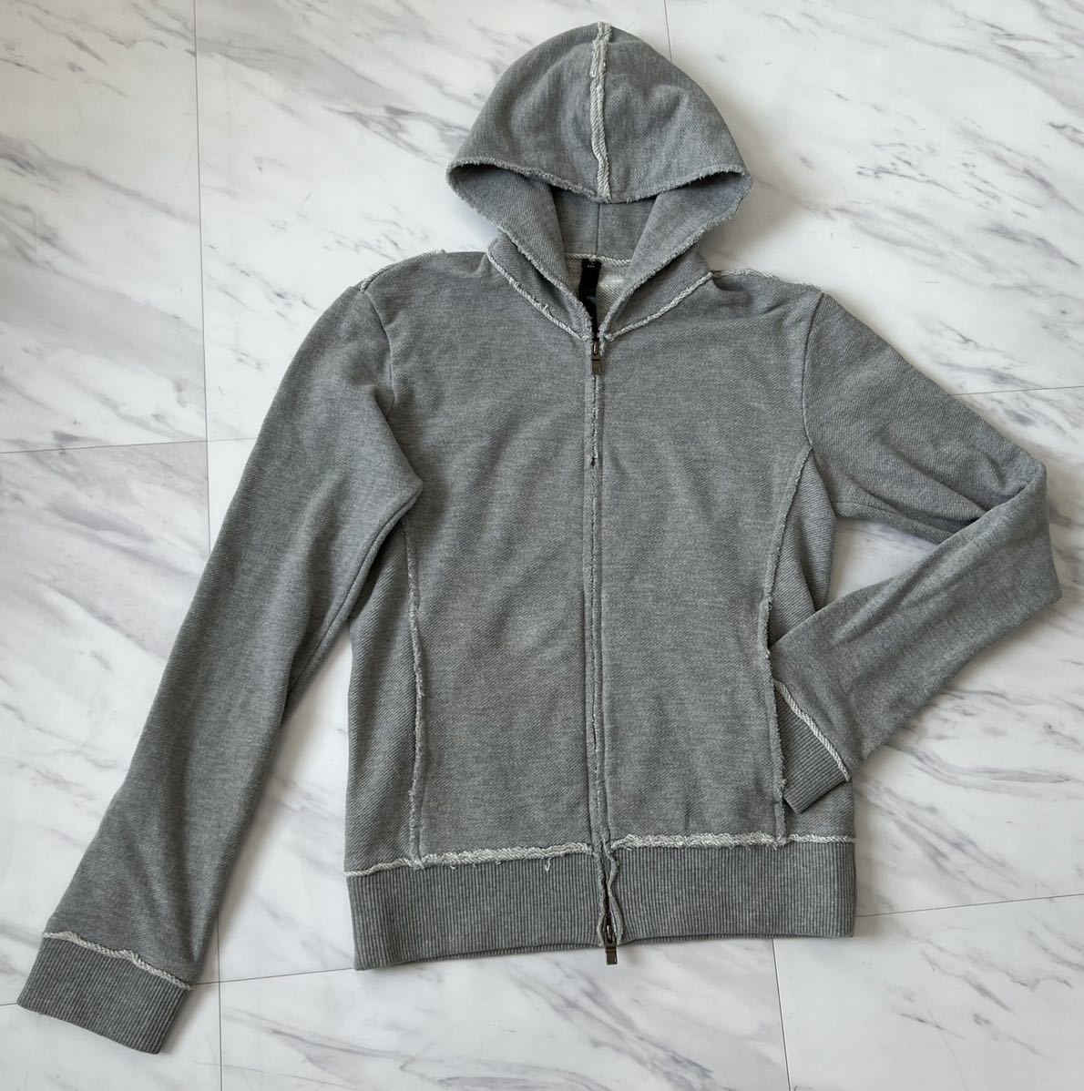 Yahoo!オークション - 超 美品 名作 希少 wjk 断ち切り 鹿の子 Wジップ...