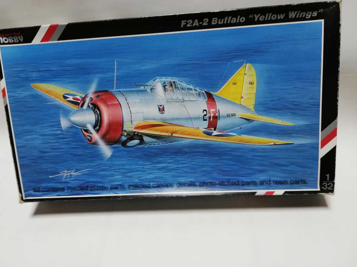 Yahoo!オークション - スペシャルホビー 1/32 F2A-2バッファロー イエ...