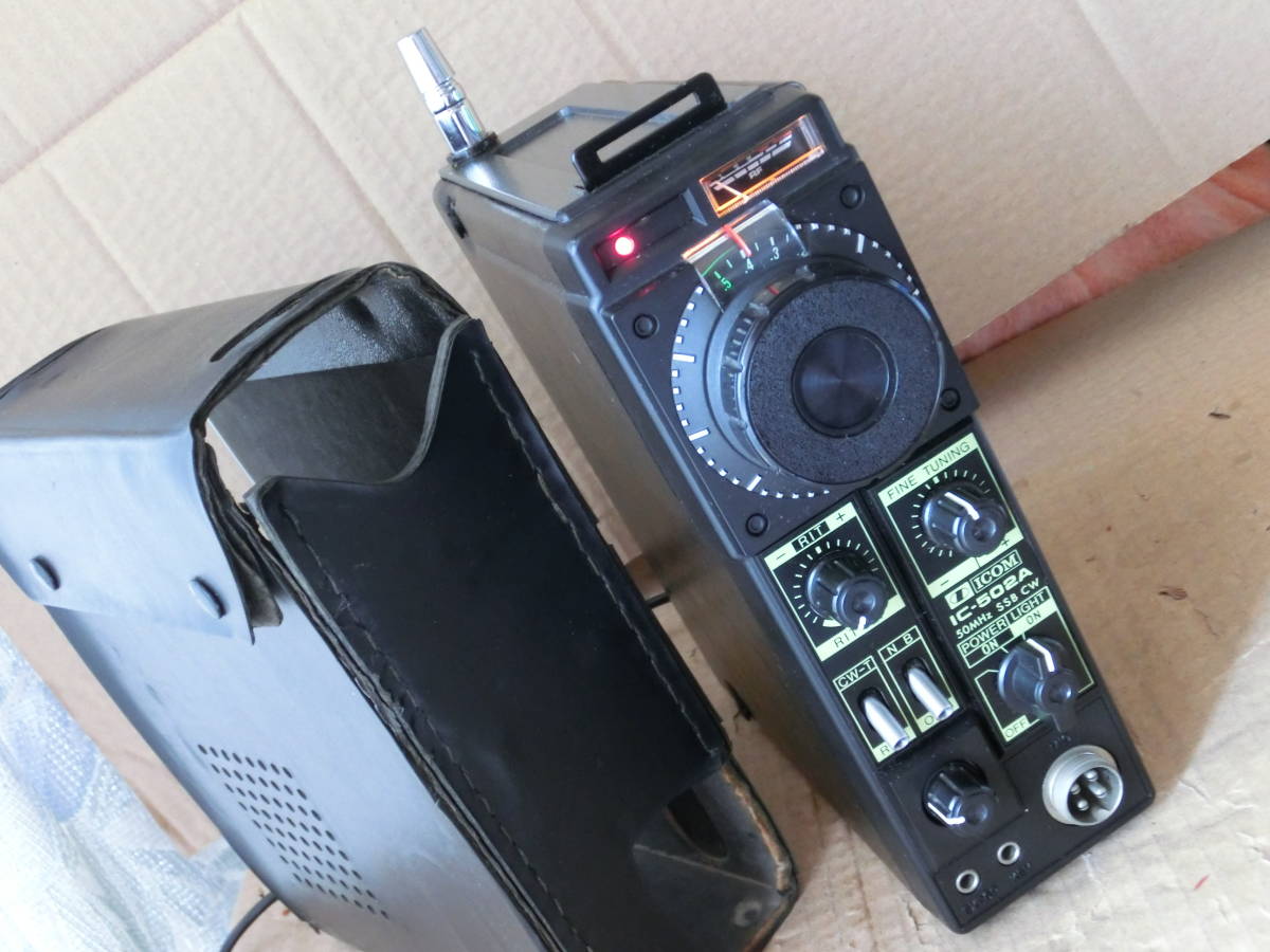 Yahoo!オークション - アイコム IC-502A 50MHz SSBポータブル機 現状品...