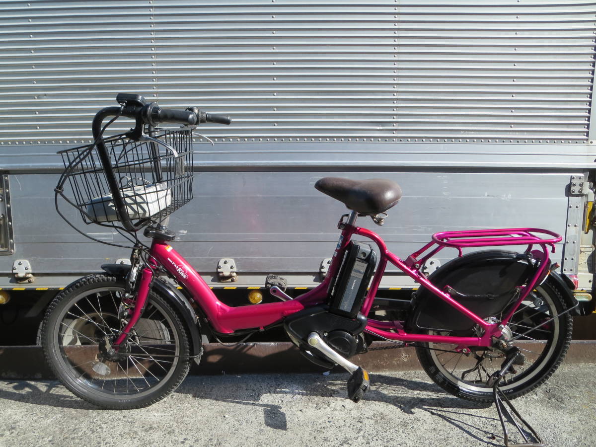 Yahoo!オークション - 電動自転車 ヤマハ PAS Kiss 赤紫 20インチ Yahoo!オークション - 電動自転車 ヤマハ PAS Kiss 赤紫 20インチ