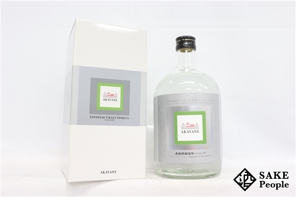 Yahoo!オークション - 注目 AKAYANE CRAFT SPIRITS 山椒 720ml 45度 ...