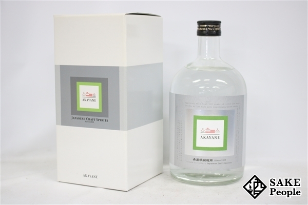 Yahoo!オークション - 注目 AKAYANE CRAFT SPIRITS 山椒 720ml 45度 ...