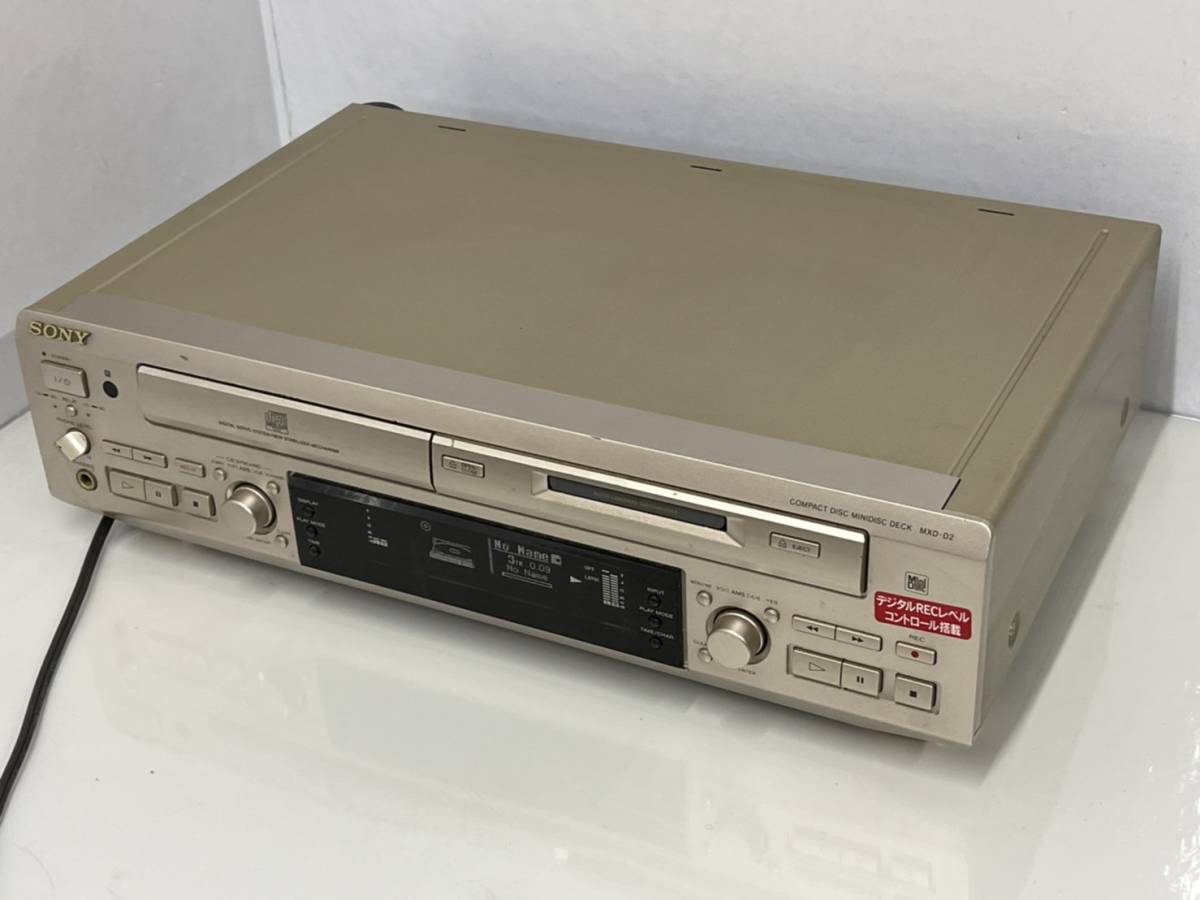 Yahoo!オークション - SONY ソニー CD/MD デッキ MXD-D2 ジャンク品