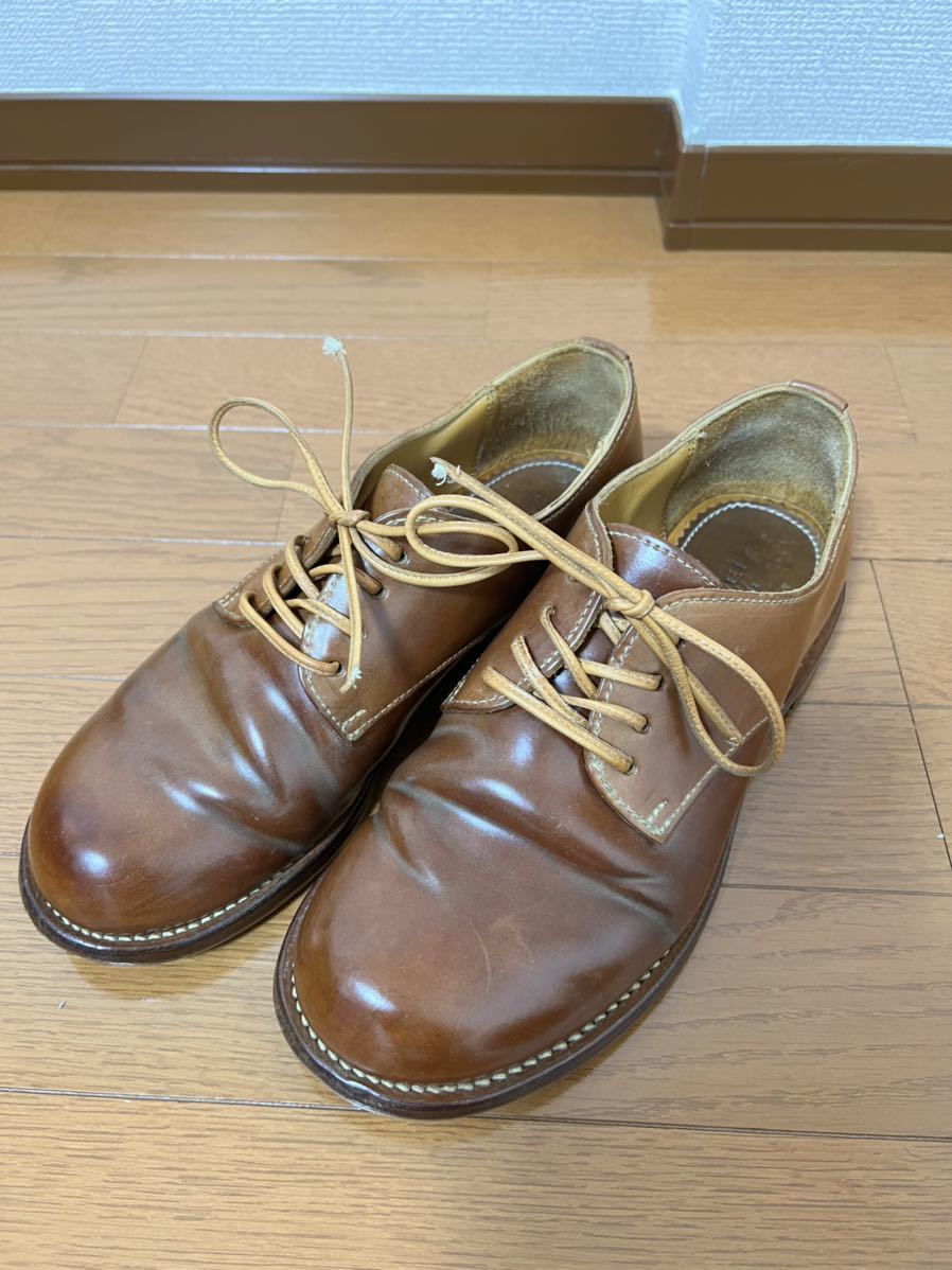 Yahoo!オークション - NORIEI（ノリエイ）ダービーシューズ US7（25.5-...