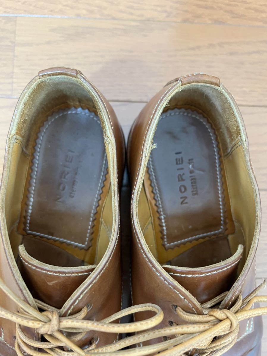 Yahoo!オークション - NORIEI（ノリエイ）ダービーシューズ US7（25.5-...