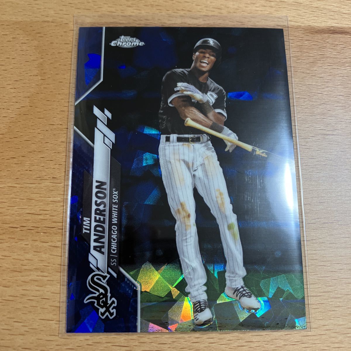 Yahoo!オークション - Tim Anderson 2020 Topps Chrome sapphire