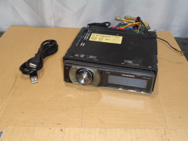Yahoo!オークション - [E09] カロッツェリア CD USB AUX デッキ プレイ...