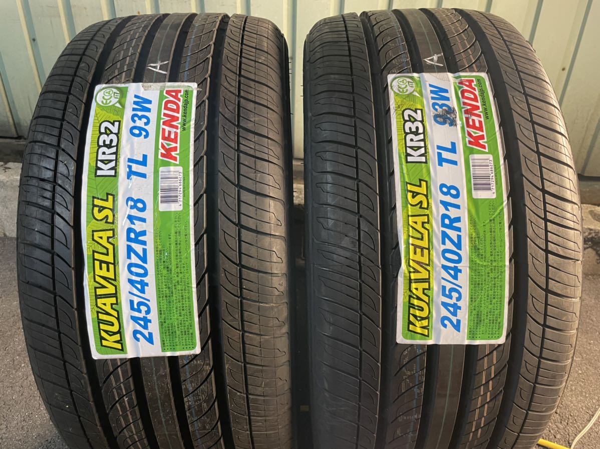 Yahoo!オークション - KENDA KUAVELA SL KR32 245 40 18 2本 A