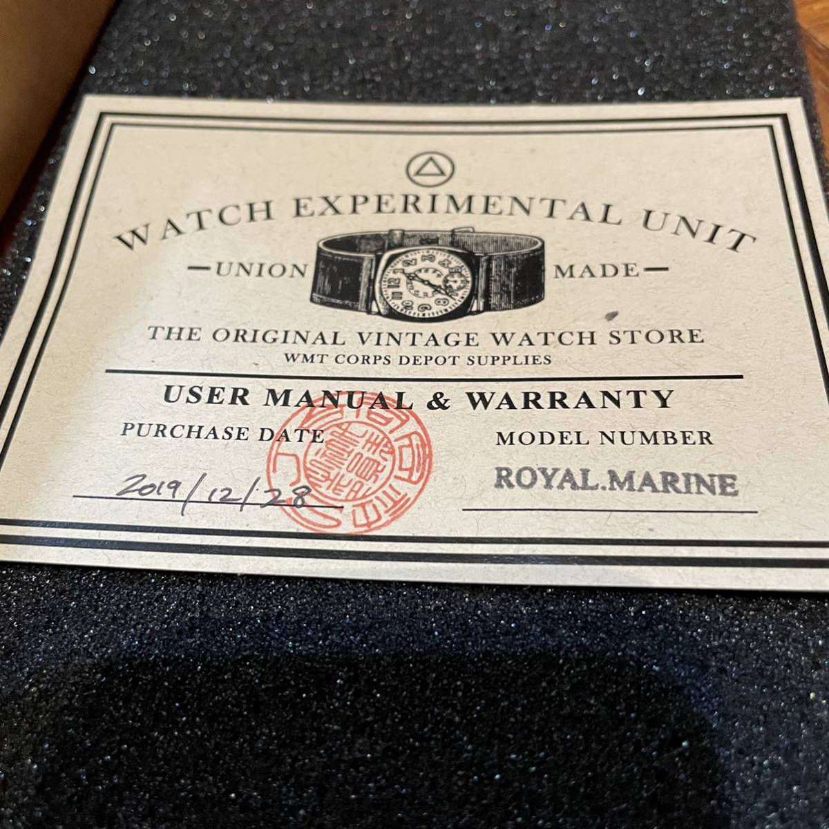 WMT WATCHES Royal marine ペプシベゼル エイジド ロイヤル WMT WATCHES Royal marine ペプシベゼル エイジド ロイヤル