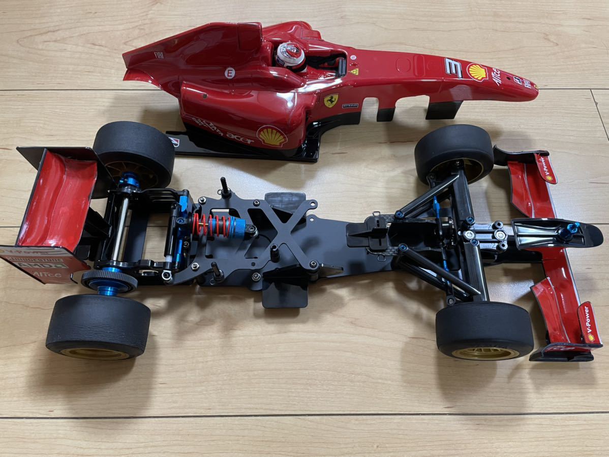 タミヤ F104 PRO2 未走行品(一部中古部品使用) フェラーリF60 タミヤ F104 PRO2 未走行品(一部中古部品使用) フェラーリF60