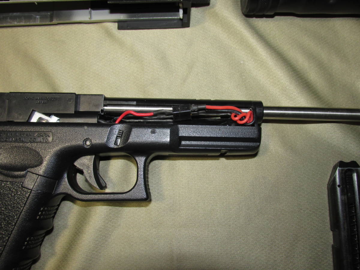 カスタム品 グロック G18C 82~83m/s ロングバレル化 リポ化 SBD カスタム品 グロック G18C 82~83m/s ロングバレル化 リポ化 SBD