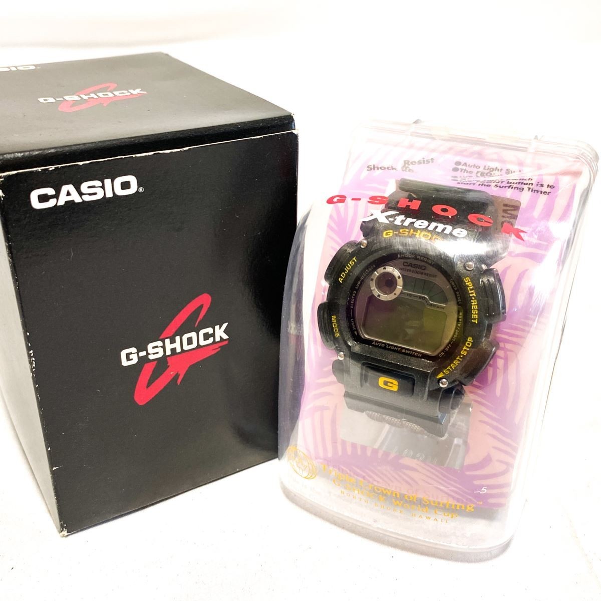 腕時計 Casio G Shock X Treme Dw 9000as 8avt トリプルクラウン Gショック Qz 箱付き 保証書 取扱説明