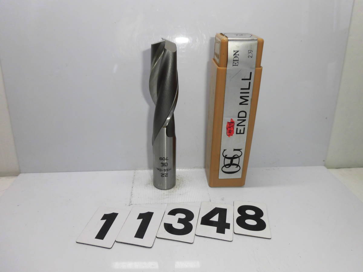 Yahoo!オークション - 11348 Φ22 大径 ハイス エンドミル OSG