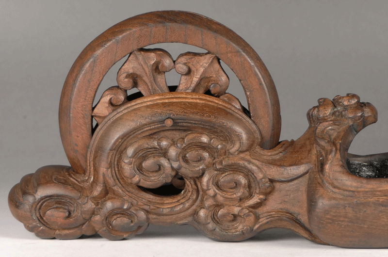☆名品【 舟形彫刻墨壷 】宮大工 宮彫 墨壺 墨坪 墨斗 大工道具 ☆名品【 舟形彫刻墨壷 】宮大工 宮彫 墨壺 墨坪 墨斗 大工道具