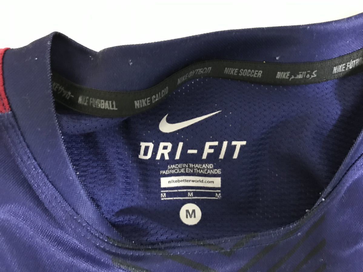 本物ナイキNIKE×FCバルセロナ バルサロゴワッペン半袖Tシャツ 本物ナイキNIKE×FCバルセロナ バルサロゴワッペン半袖Tシャツ