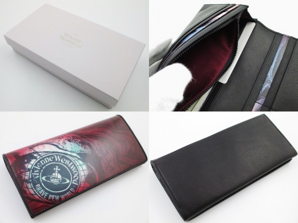 店頭完売☆新品☆箱付 ヴィヴィアンウエストウッド かぶせ 長 店頭完売☆新品☆箱付 ヴィヴィアンウエストウッド かぶせ 長