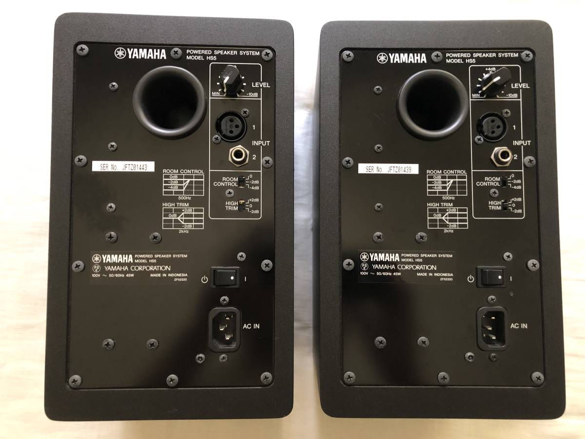 Yahoo!オークション - YAMAHA HS5 ペア モニタースピーカー 中古 Yahoo!オークション - YAMAHA HS5 ペア モニタースピーカー 中古