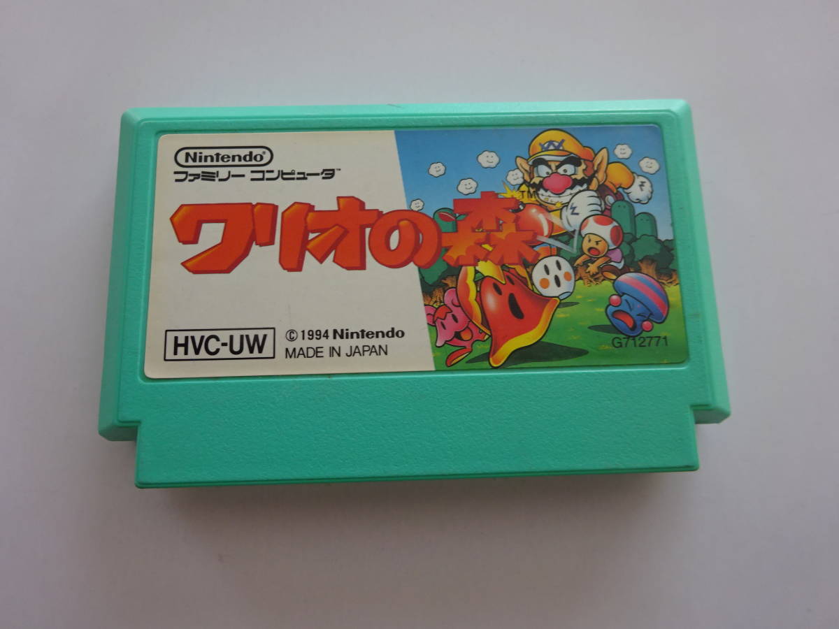 Yahoo!オークション - AG36 USED FC ファミコン カセットのみ ワリオ...