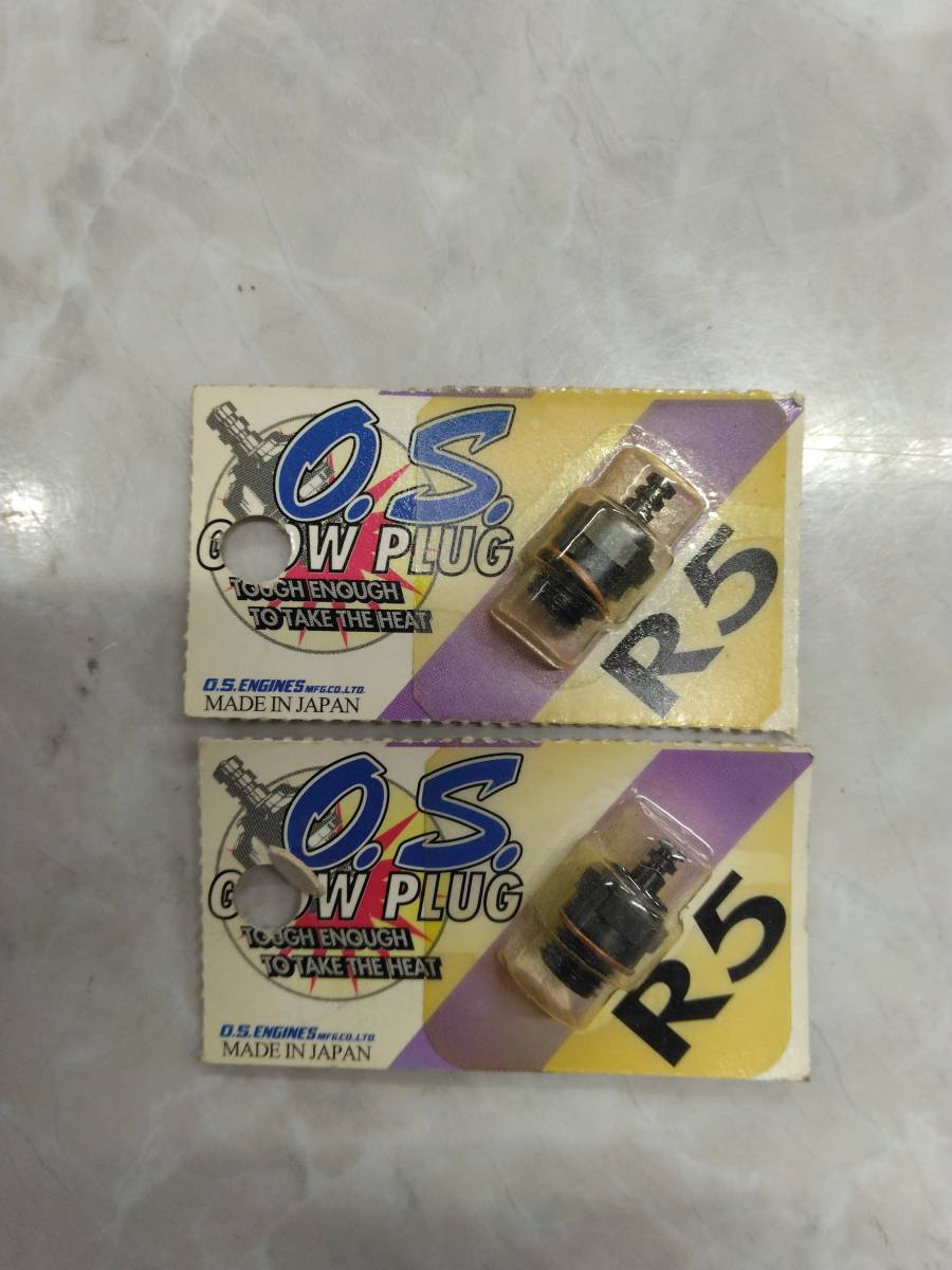 Yahoo!オークション - OS ENGINES GLOW PLUG R5 2個セット グロープラ...