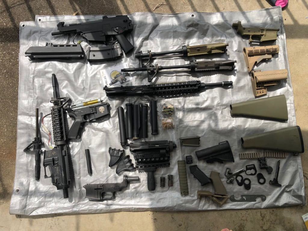 Yahoo!オークション - 電動ガン M4 G36C ジャンクパーツ 東京マルイ