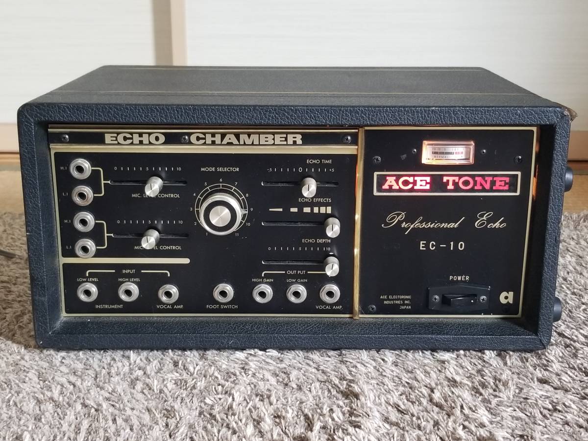 Yahoo!オークション - ACE TONE EC-10 ビンテージ テープエコー ディレ...