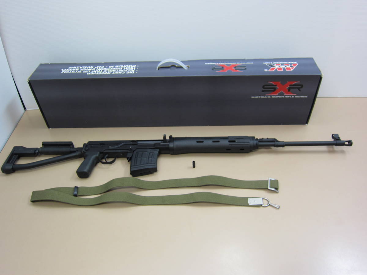 Yahoo!オークション - K076[14](エアガン) ジャンク品 A&K SVD-S エア...