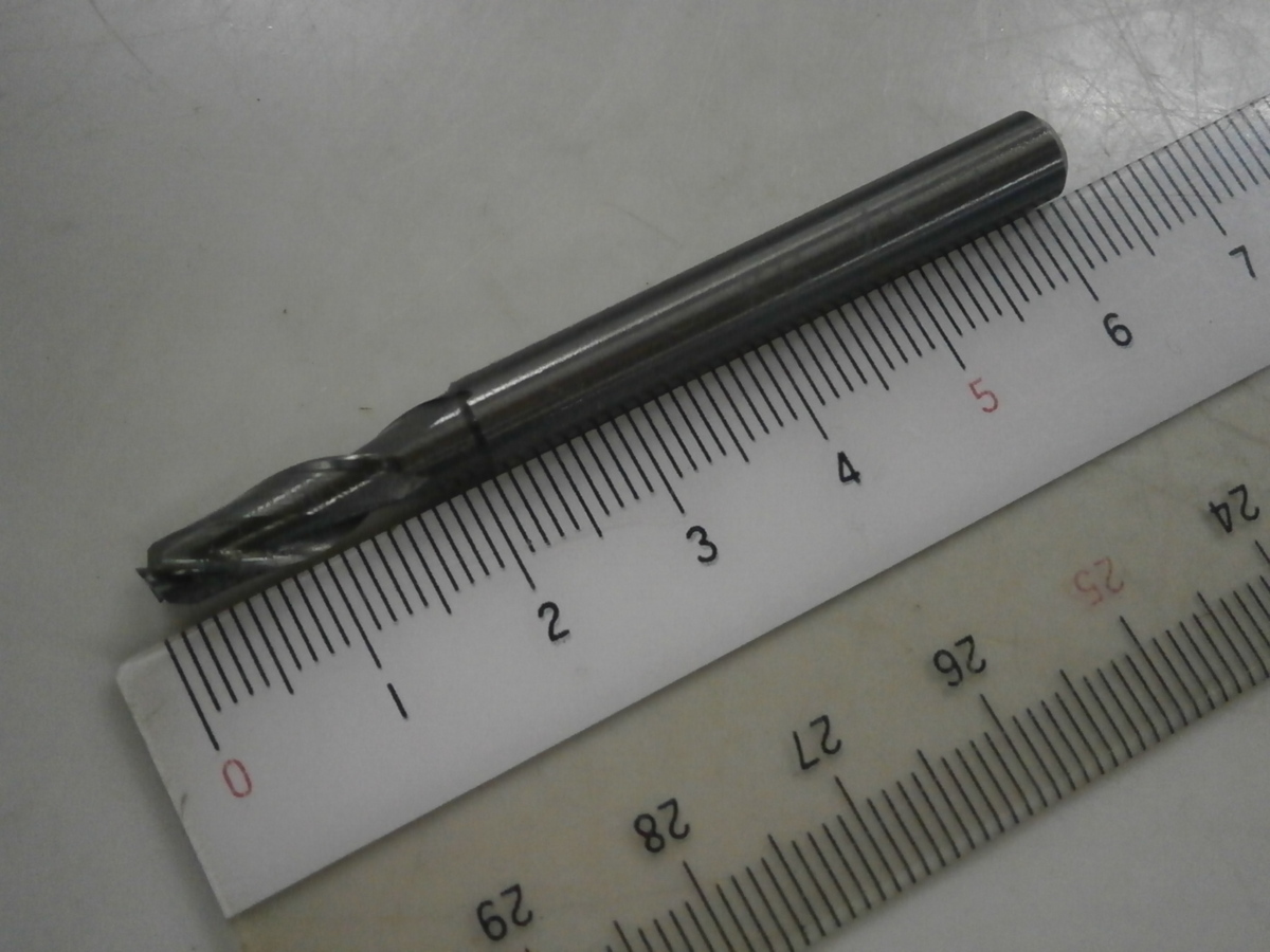 Yahoo!オークション - A177 超硬エンドミル 2枚刃 KS φ5.2 中古
