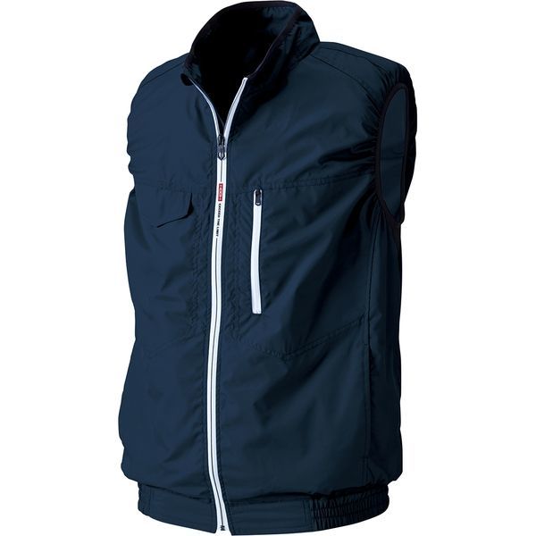 Yahoo!オークション - V8300 LLサイズ ベスト ネイビー チタン加工【...